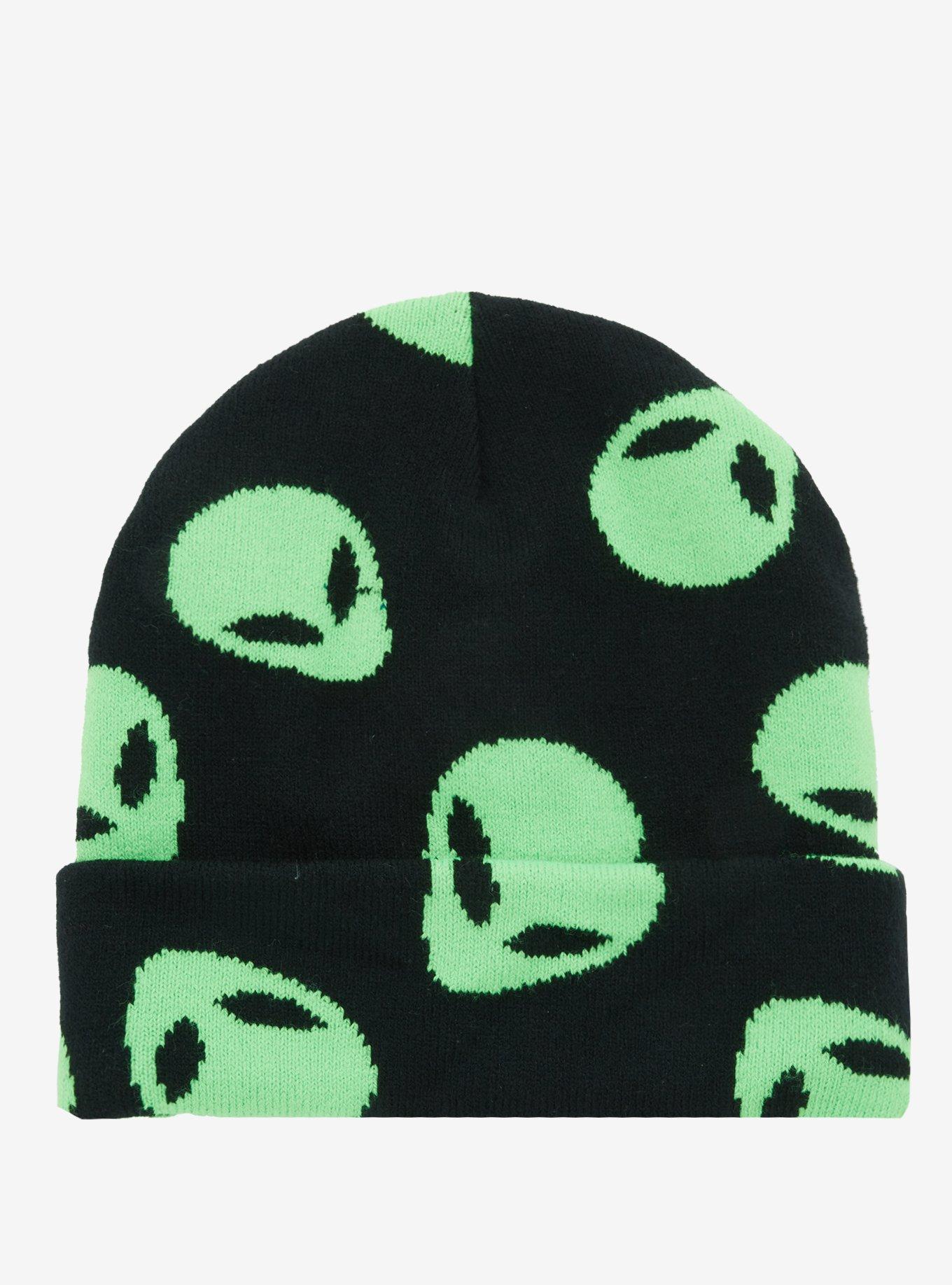 Alien Head Toss Beanie | Hot Topic