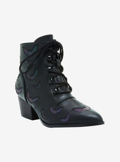 YRU Bat Reflective Boots | Hot Topic