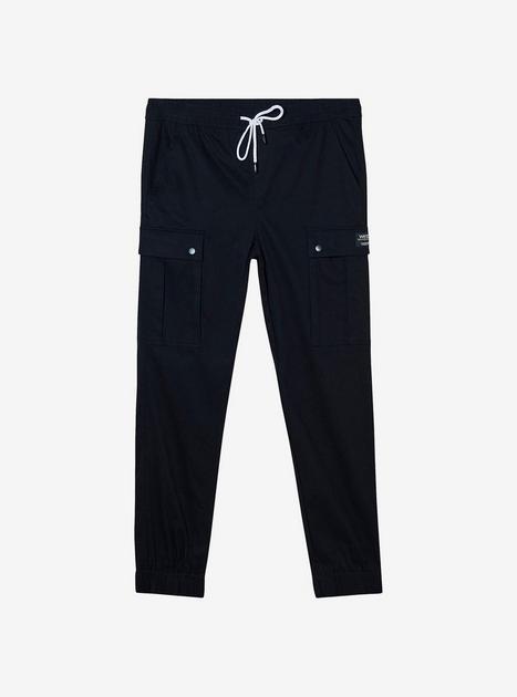WeSC Slim Utility Jogger Black | Hot Topic