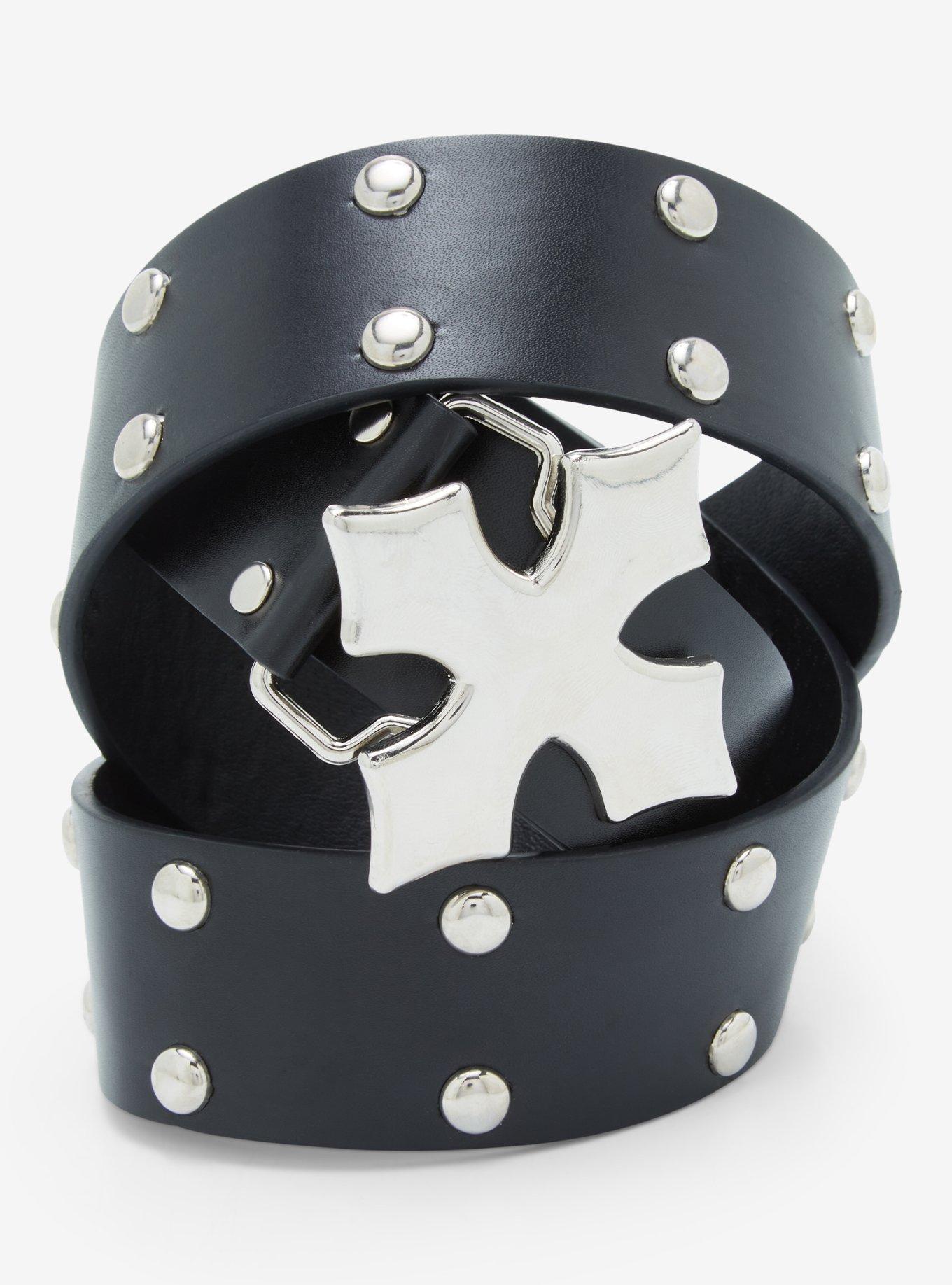 Cross Stud Belt | Hot Topic