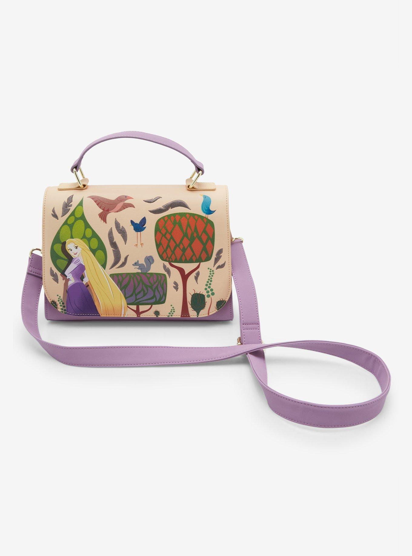 Loungefly Disney Tangled Woodland Scene Crossbody Bag - BoxLunch ...