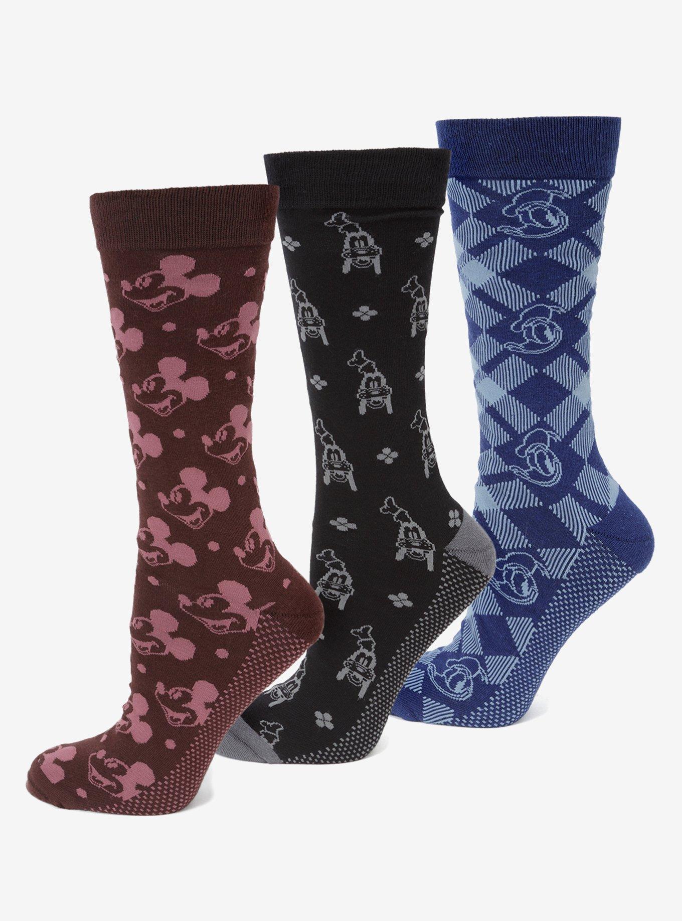 Disney Mickey Mouse And Friends 3 Pair Socks Gift Set | Hot Topic
