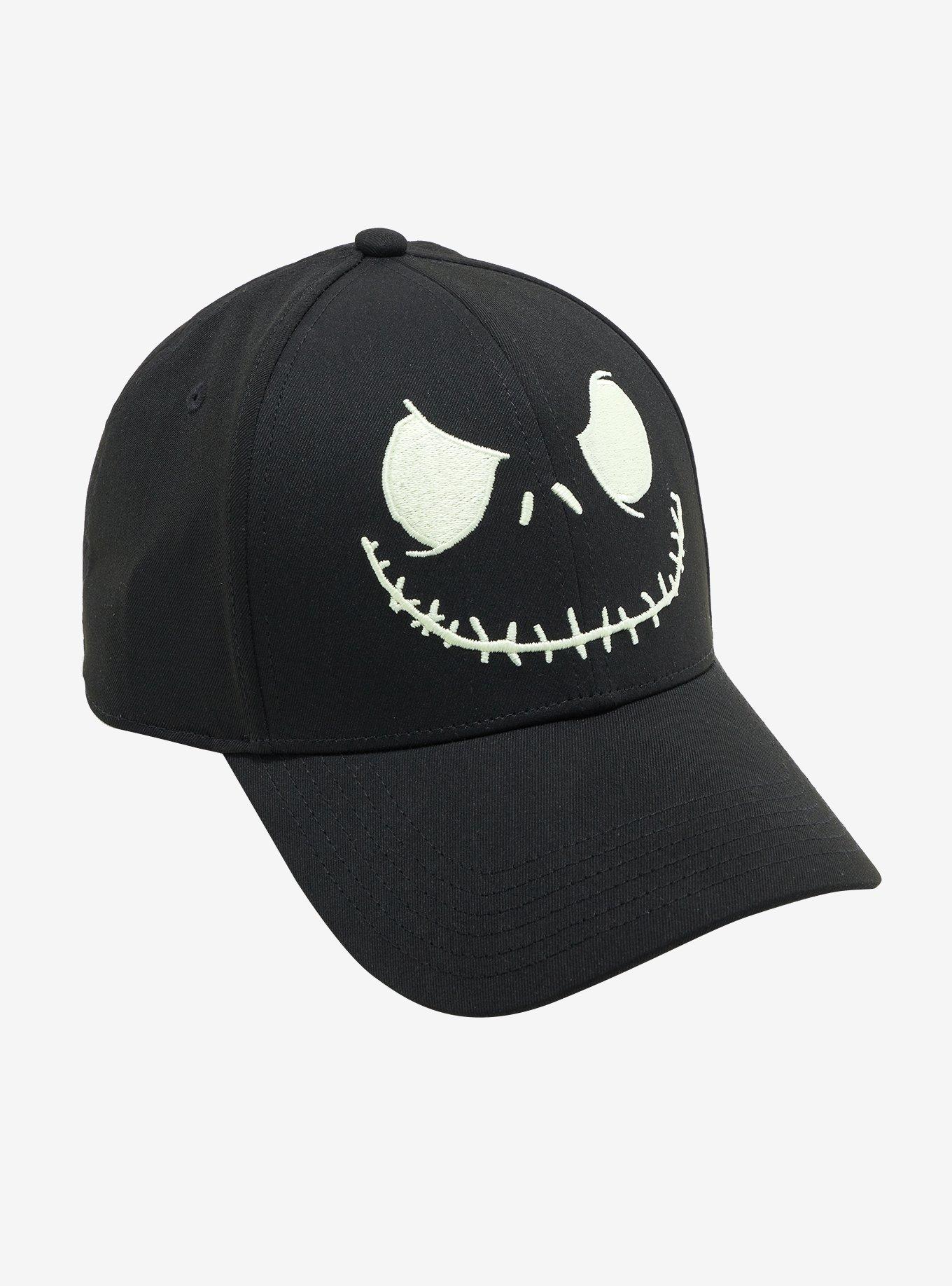 The Nightmare Before Christmas Jack Skellington Face Dad Cap | Her Universe