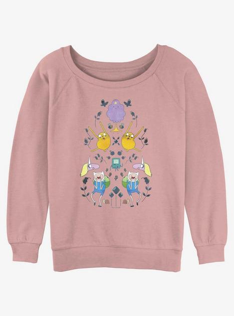 Adventure Time Finn and Friends Symmetry Tower Womens Slouchy ...