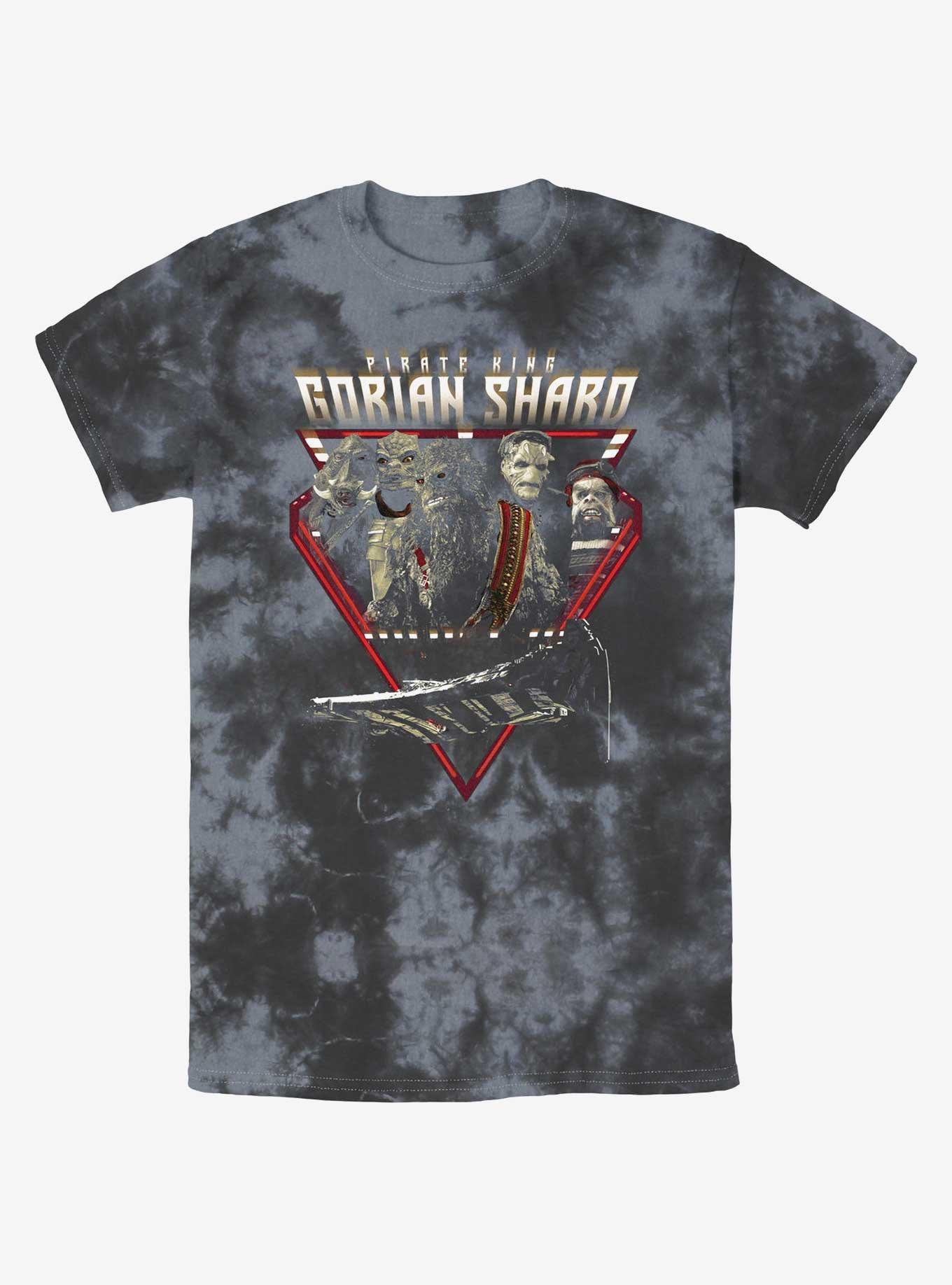 Star Wars The Mandalorian Pirate King Gorian Shard Tie Dye T Shirt