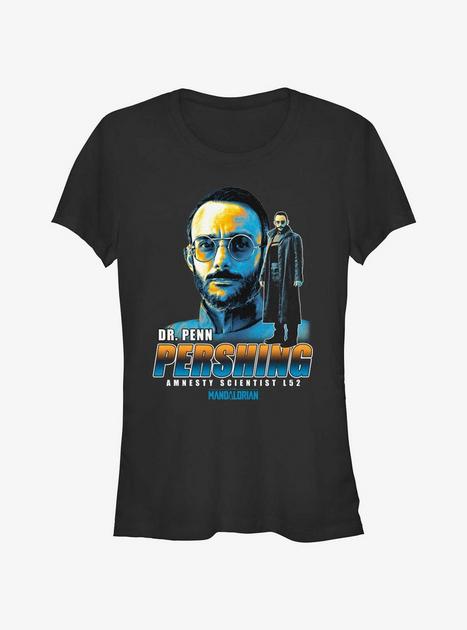 Star Wars The Mandalorian Amnesty Scientist Dr. Penn Pershing Girls T ...