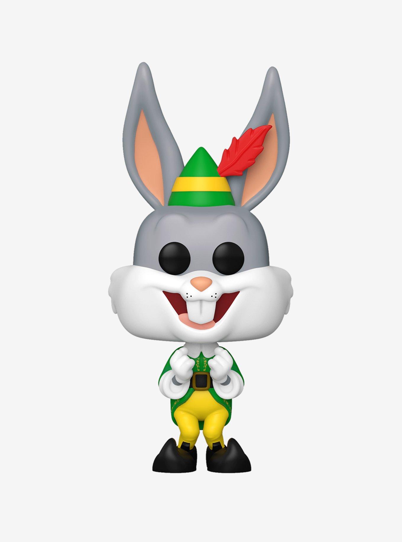 Pop Wb 100 Looney Tunes X Elf Pop Bugs Bunny As Buddy The Elf Vinyl Figure Hot Topic