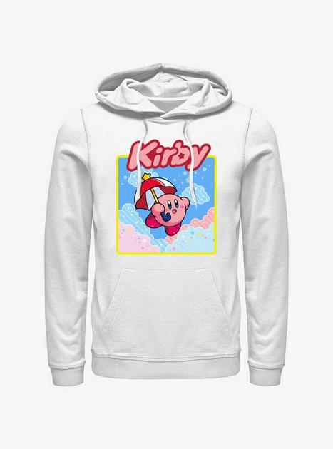 Kirby Starry Parasol Hoodie - WHITE | BoxLunch