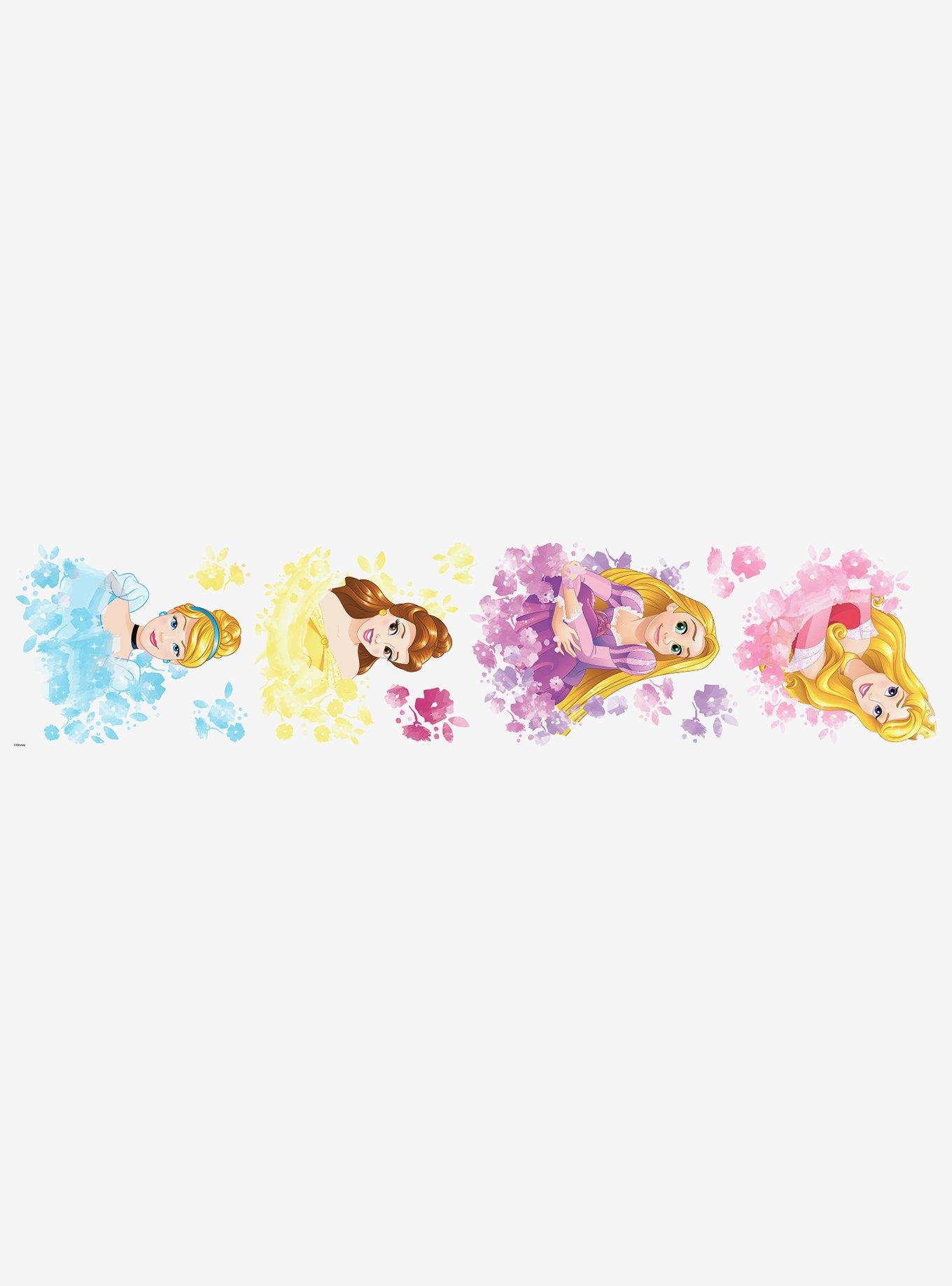 Disney Princess Floral Peel And Stick Wall Decals | Hot Topic