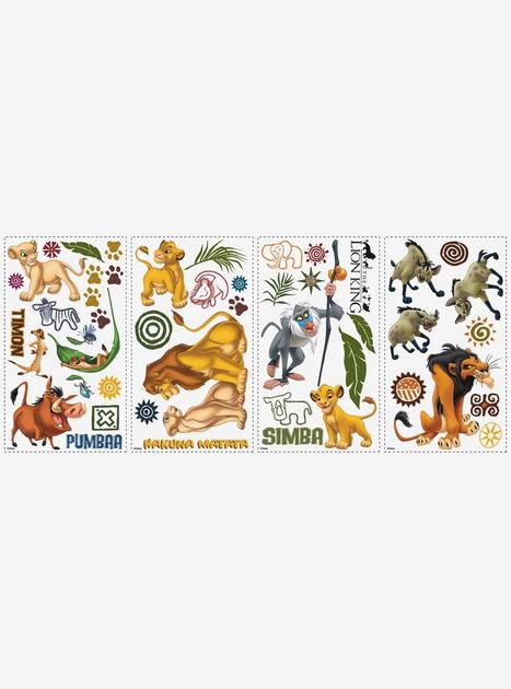 Disney The Lion King Peel & Stick Wall Decals | Hot Topic