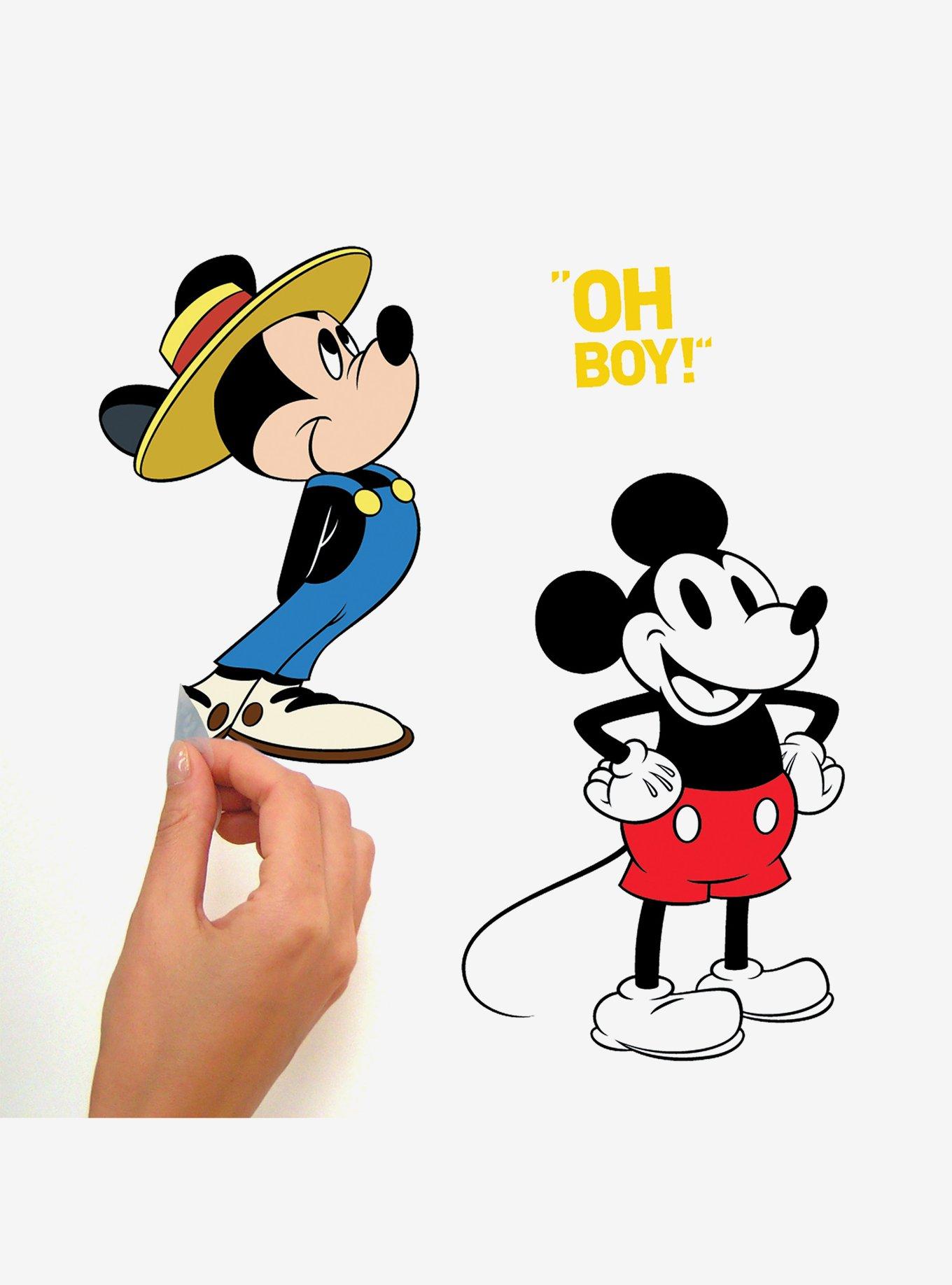 Disney Mickey Mouse The True Original 90Th Anniversary Peel And Stick ...