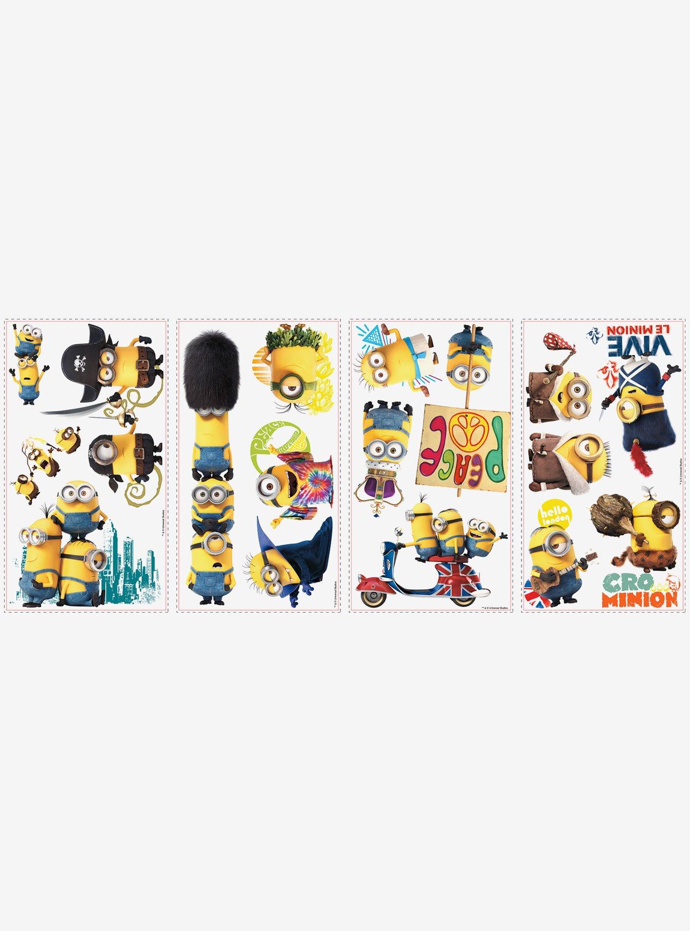 Minions The Movie Peel And Stick Wall Decals | Hot Topic