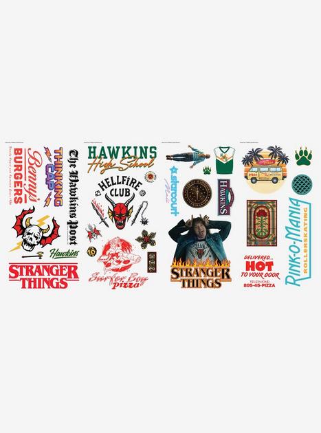 Stranger Things Season 4 Icons Peel & Stick Wall Decals | Hot Topic