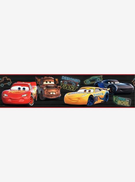 Disney Pixar Cars Piston Cup Racing Peel & Stick Wallpaper Border ...