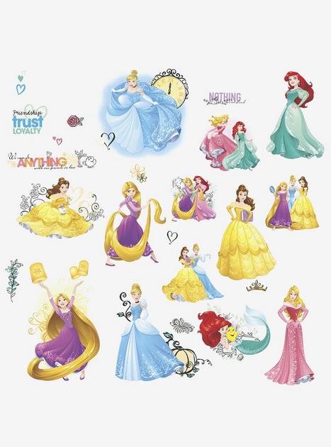 Disney Princess Friendship Adventures Peel And Stick Wall Decals | BoxLunch