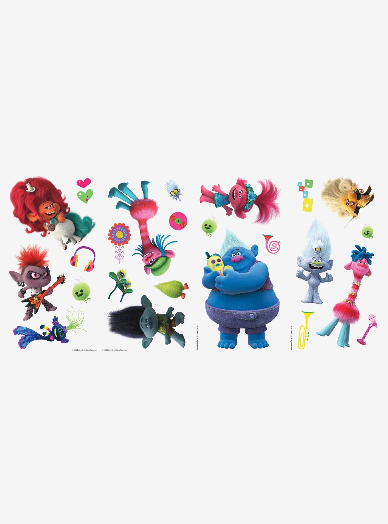 Trolls World Tour Peel And Stick Wall Decals | BoxLunch