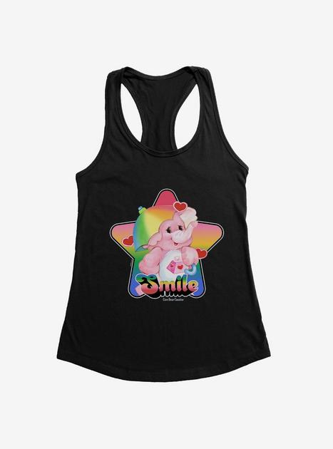 Care Bear Cousins Lotsa Heart Elephant Smile Girls Tank - BLACK | Hot Topic