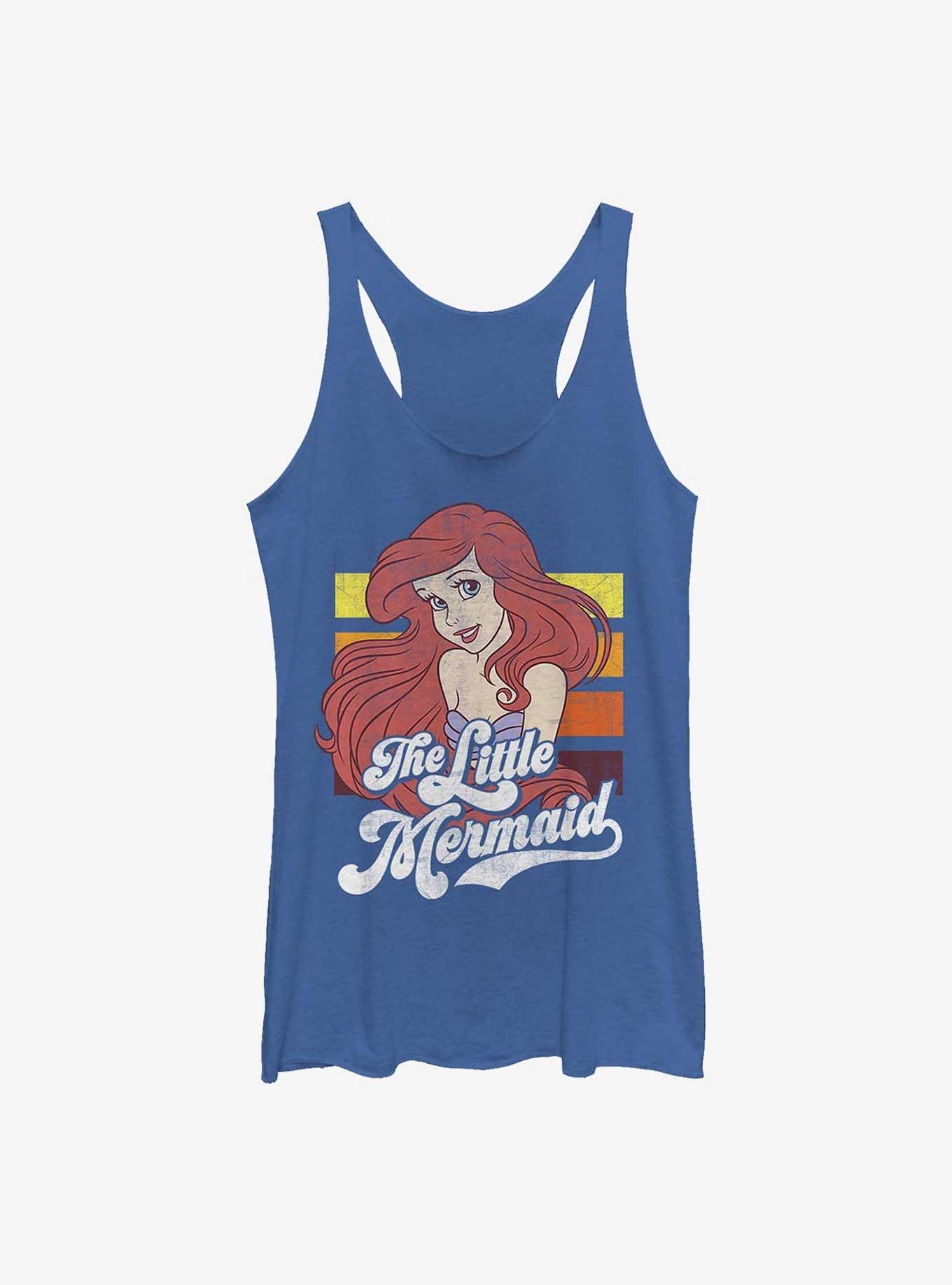 Disney The Little Mermaid Ariel Smile Girls Tank Blue Hot Topic
