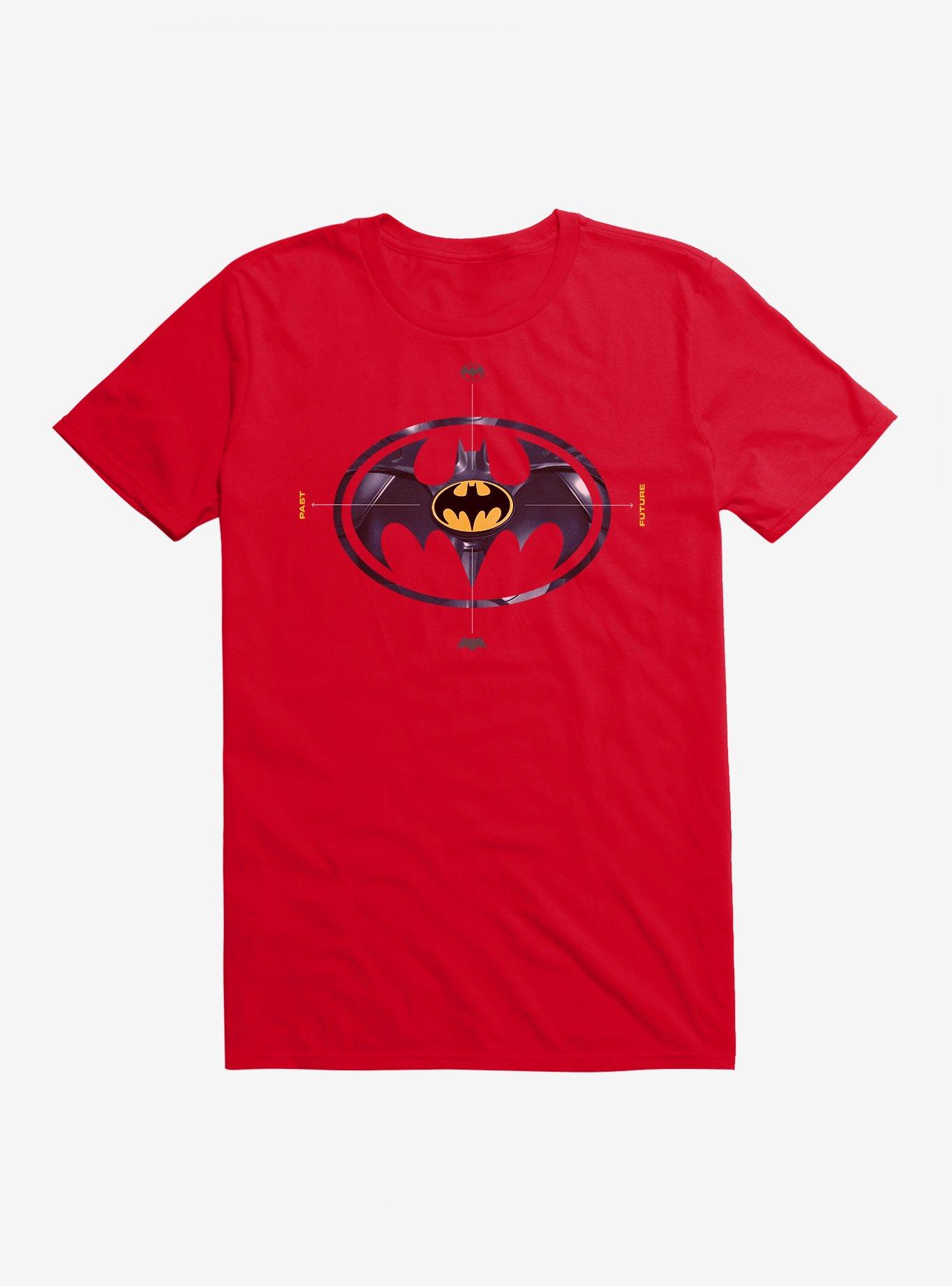 The Flash Multiverse Batman Symbols T-Shirt | BoxLunch