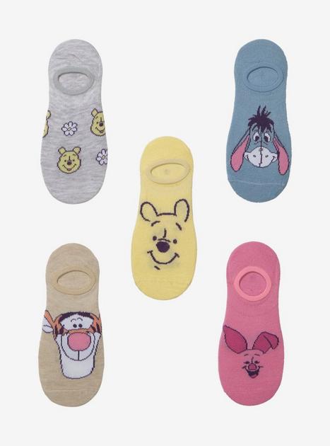 Disney Winnie the Pooh & Friends Portraits Ankle Sock Set | BoxLunch