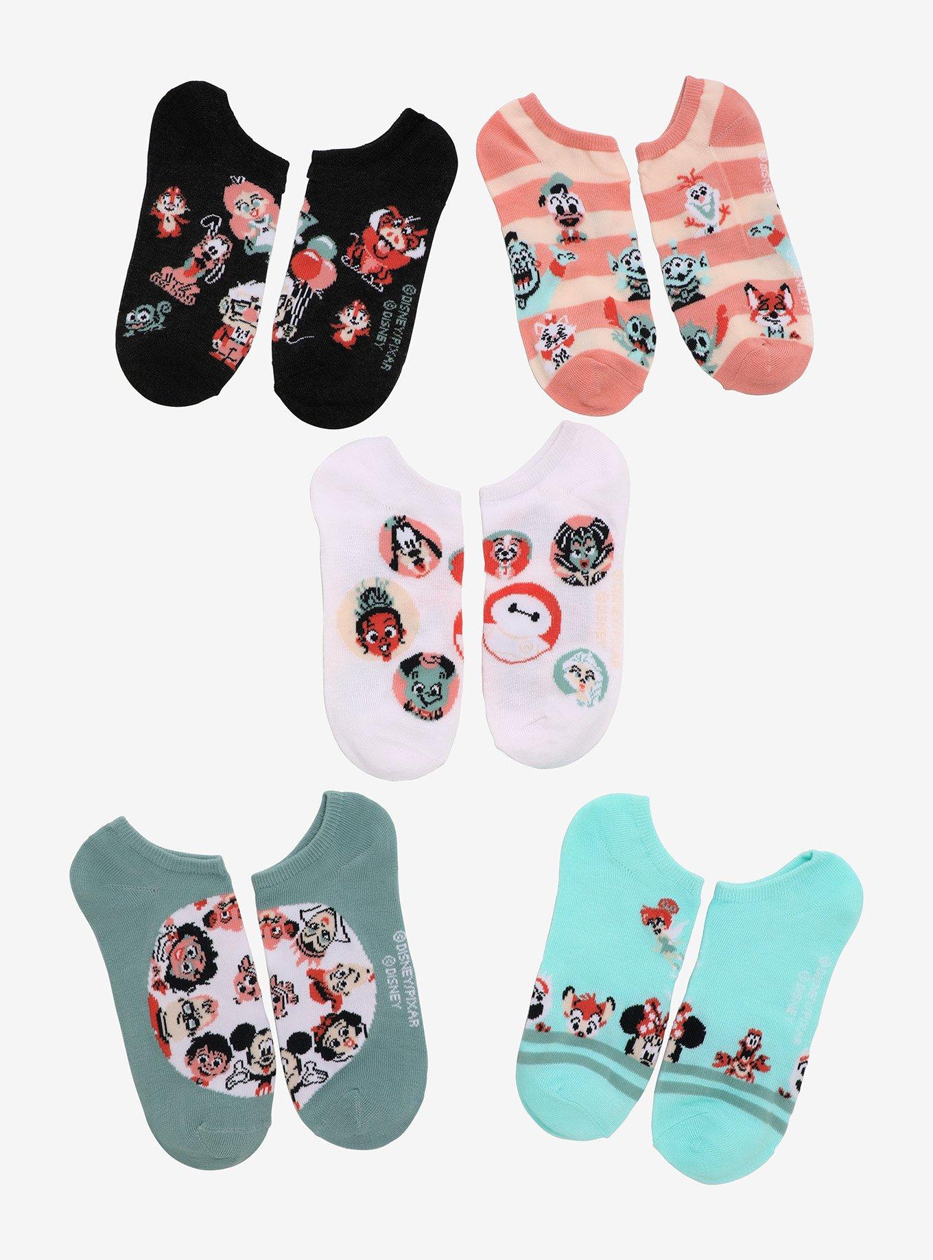 Disney 100 Character Portraits Sock Set | BoxLunch