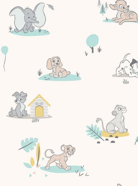 Disney Baby Animals Peel And Stick Wallpaper | BoxLunch