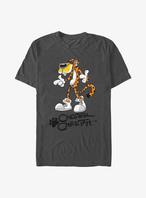 Cheetos Chester Cheetah Paw Print T-Shirt - GREY | Hot Topic