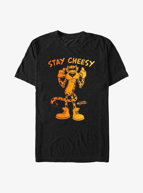 Cheetos Chester Stay Cheesy T-Shirt - BLACK | Hot Topic