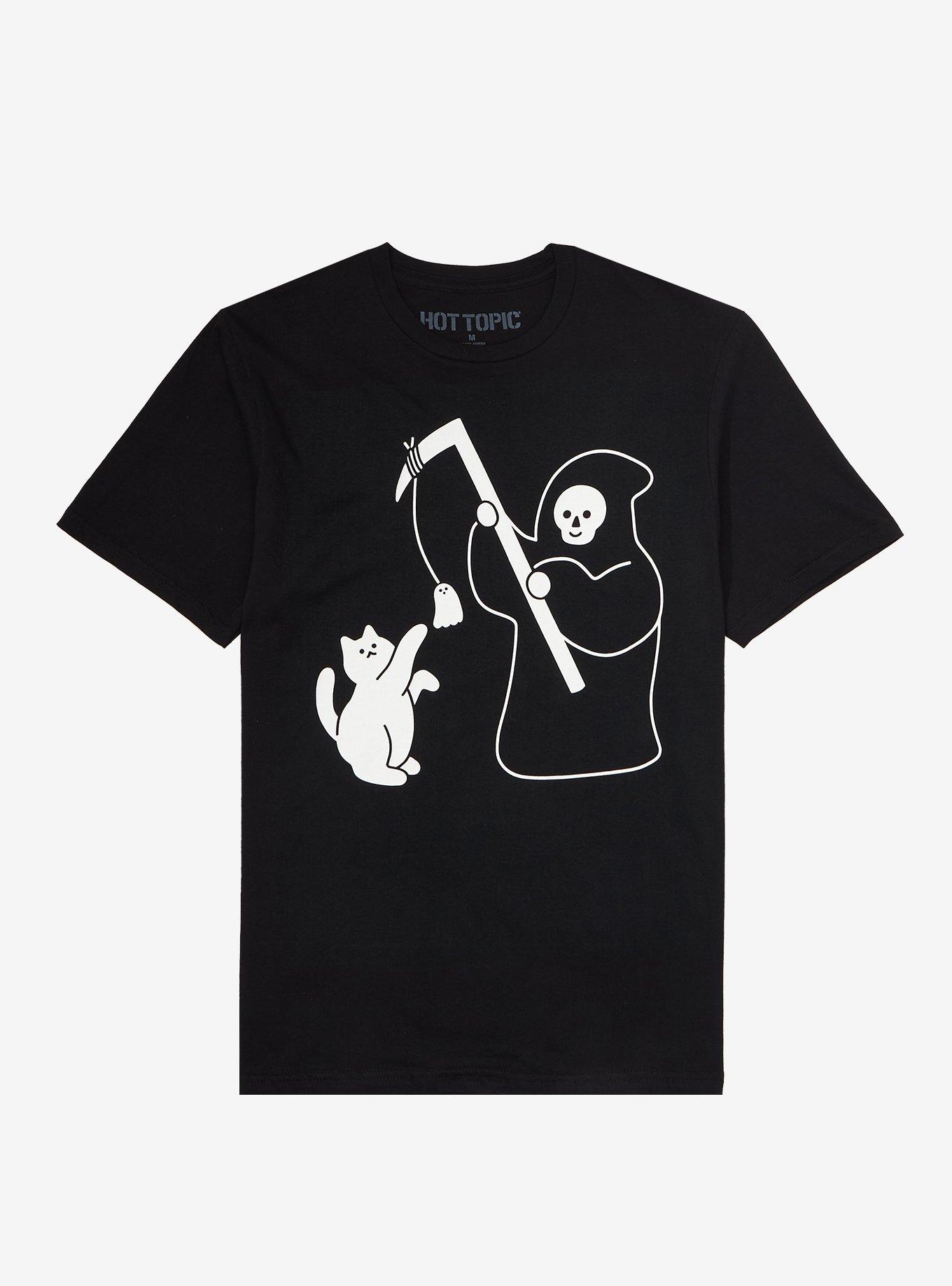 Reaper Cat Playtime T-Shirt By Obinsun | Hot Topic