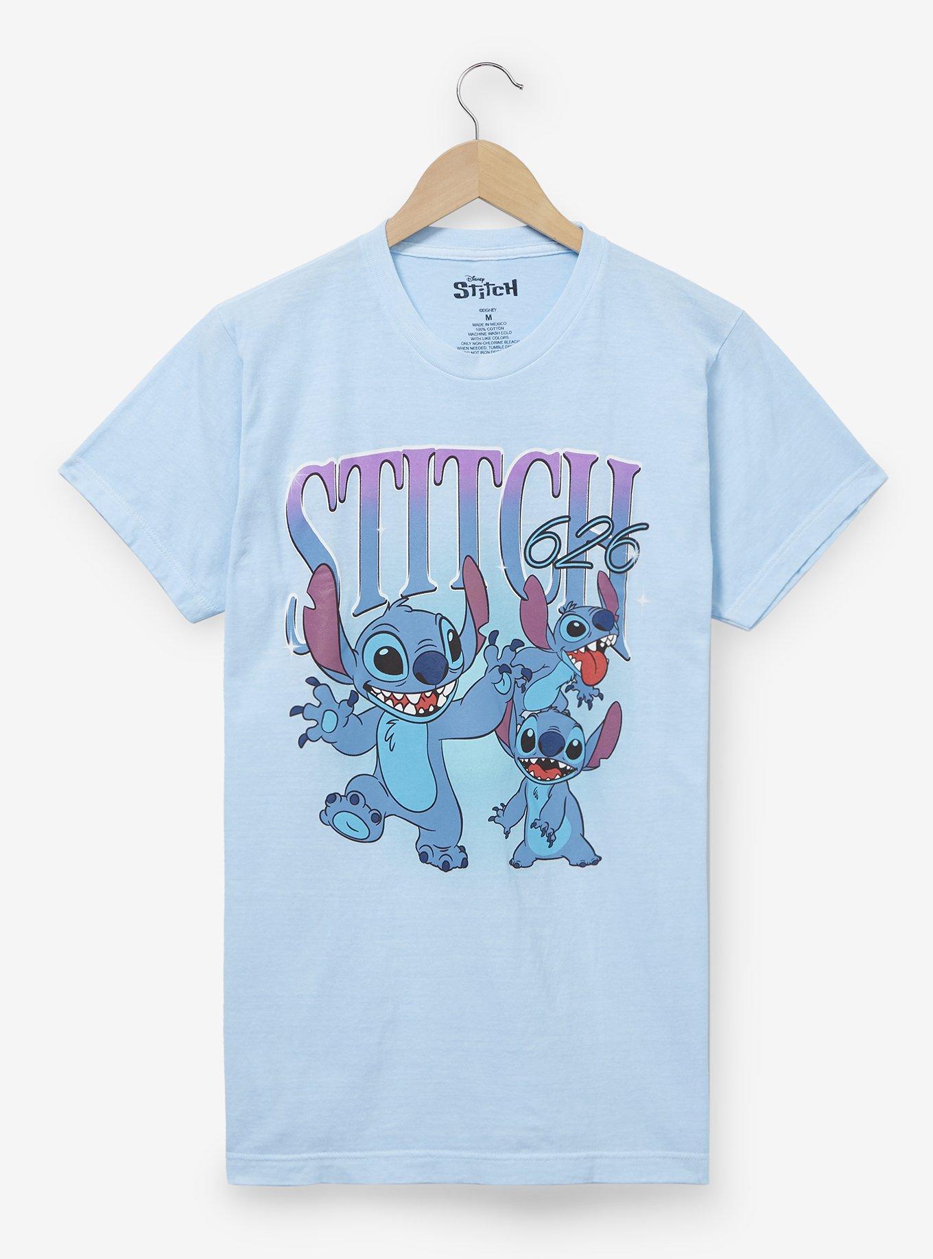 Disney Lilo & Stitch Retro Stitch Poses Women's T-Shirt - BoxLunch ...