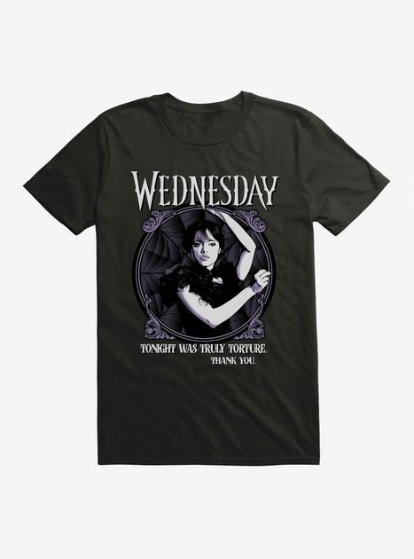 Wednesday Dance Scene Extra Soft T-Shirt - BLACK | Hot Topic