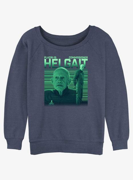 Star Wars The Mandalorian Commissioner Helgait Slouchy Sweatshirt ...