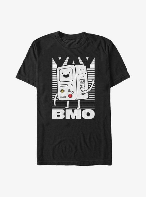 Adventure Time Yay BMO Big & Tall T-Shirt - BLACK | BoxLunch
