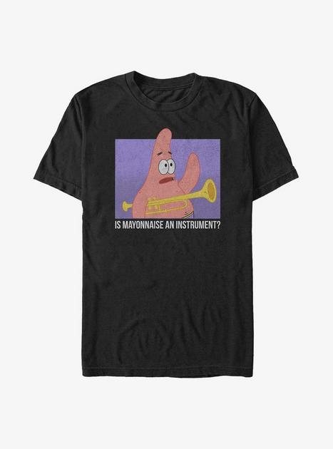 Spongebob Squarepants Patrick Is Mayonnaise An Instrument Big & Tall T ...