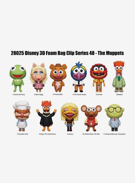 Disney The Muppets Blind Bag 3D Bag Clip | Hot Topic