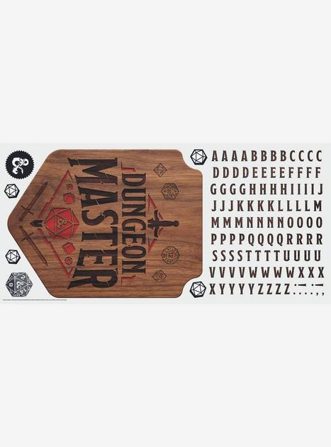 Dungeons & Dragons Dungeon Master Giant Peel & Stick Wall Decal With ...