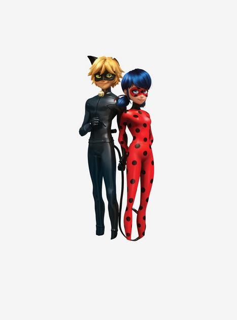 Miraculous: Tales Of Ladybug And Cat Noir Giant Peel & Stick Wall ...