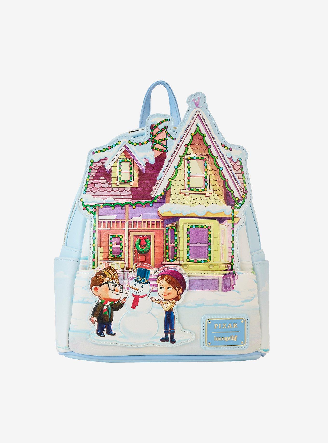 Loungefly Disney Pixar Up Holiday House Light Up Mini Backpack Boxlunch