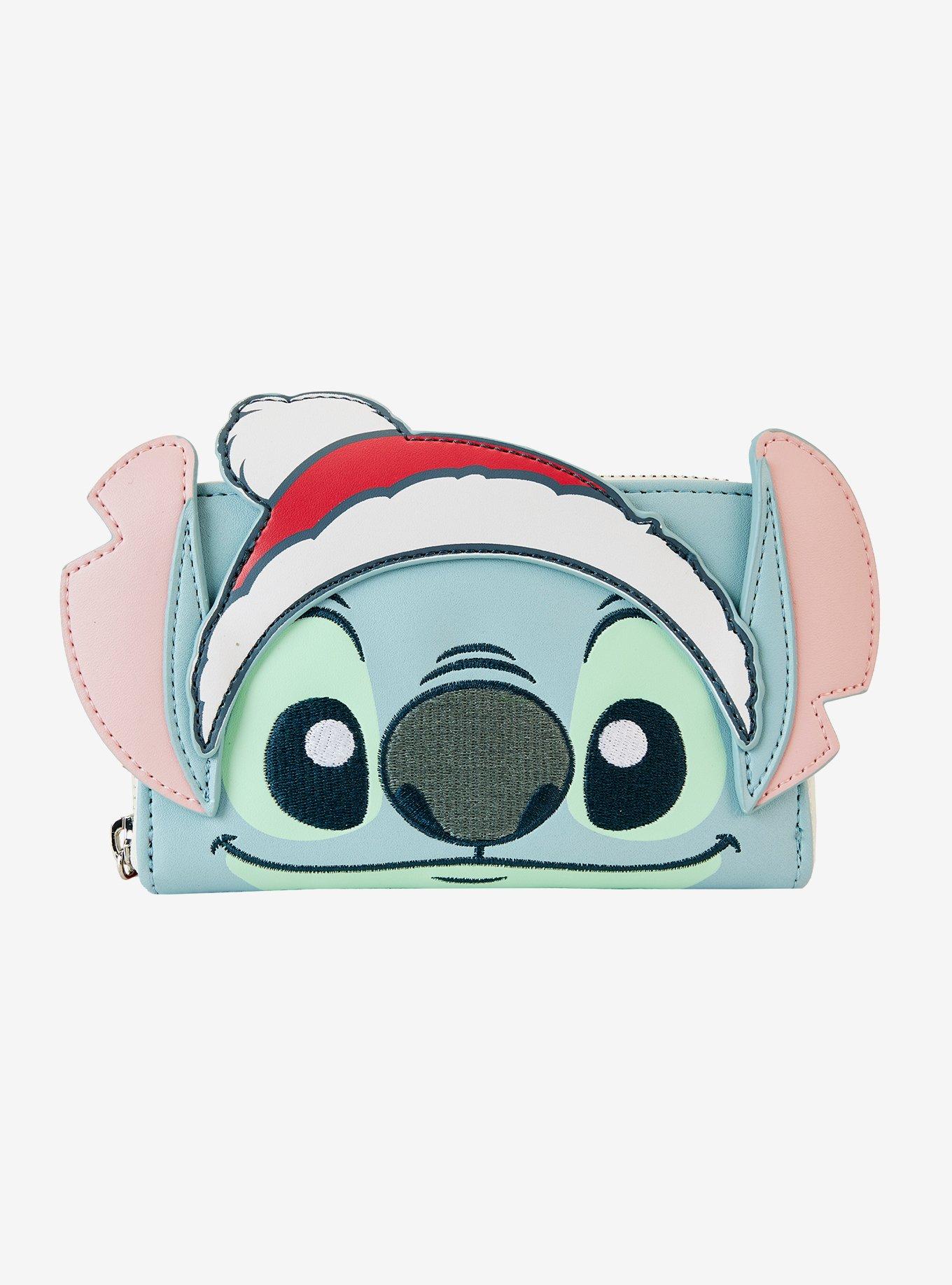 Loungefly Disney Lilo & Stitch Santa Stitch Zipper Wallet | BoxLunch