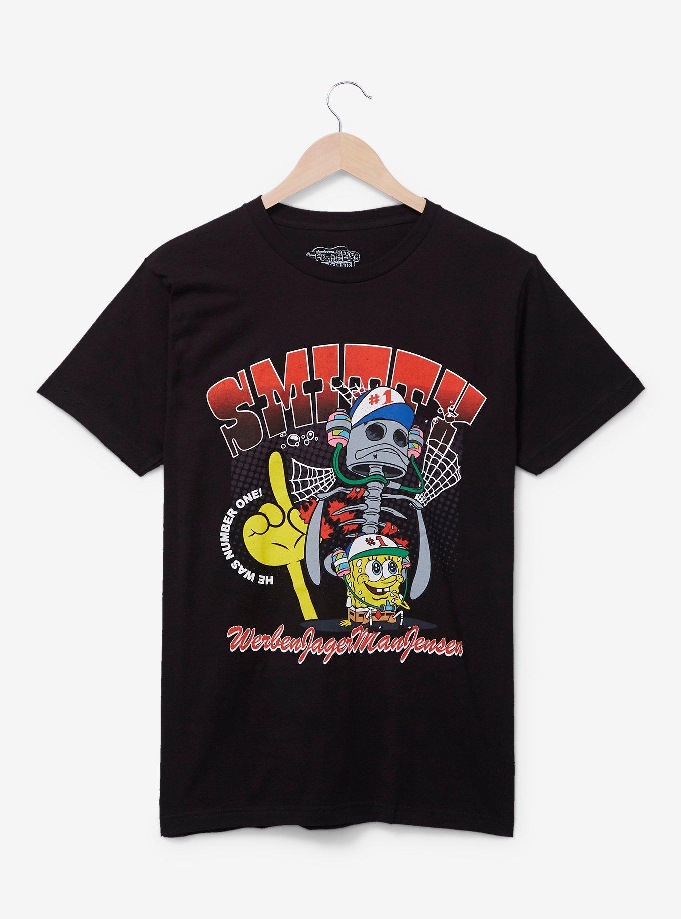 SpongeBob SquarePants Smitty Werbenjagermanjenson Portrait T-Shirt ...