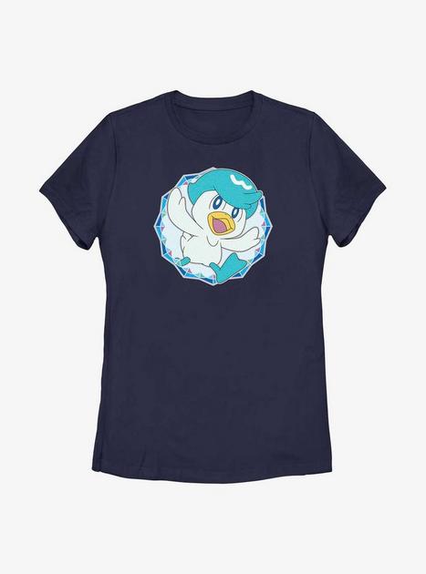 Pokemon Quaxly Sparkle Womens T-Shirt - BLUE | BoxLunch