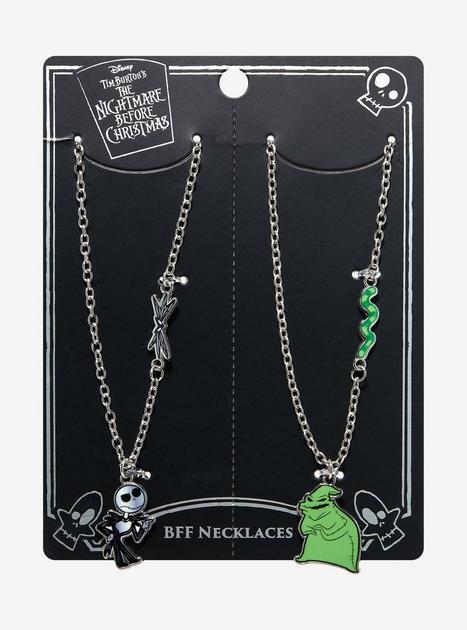The Nightmare Before Christmas Jack & Oogie Boogie Best Friend Necklace ...