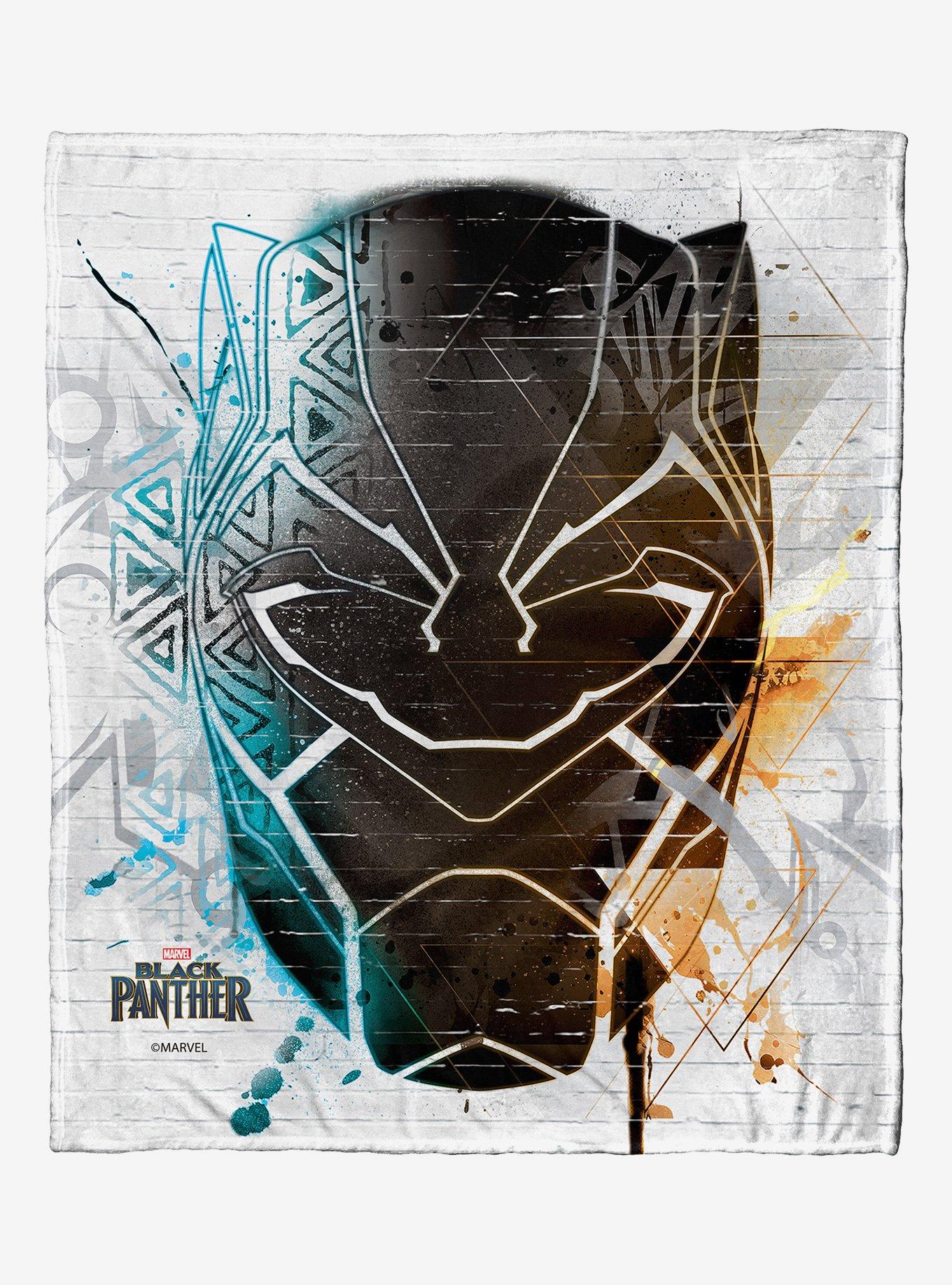Marvel Black Panther Villain's Beware Silk Touch Throw Blanket | BoxLunch