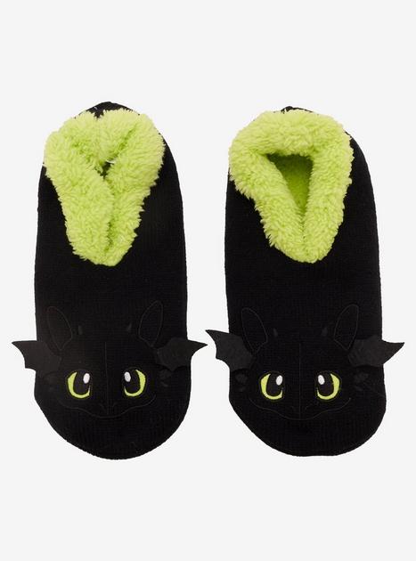 How To Train Your Dragon Toothless Cozy Slipper Socks | Hot Topic