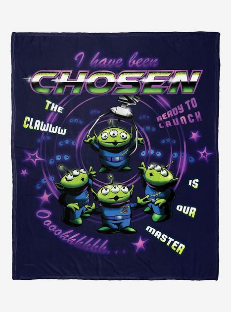 Disney Pixar Toy Story Chosen Aliens Throw Blanket | Hot Topic