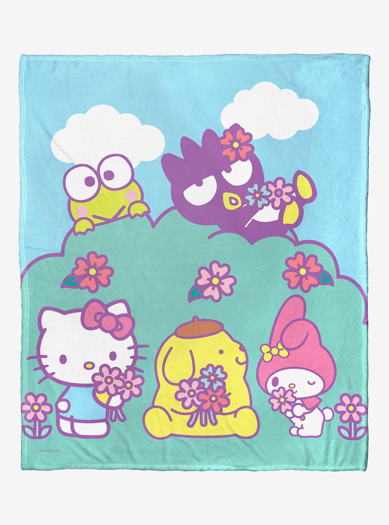 Sanrio Hello Kitty Springtime Friends Silk Touch Throw Blanket | Hot Topic