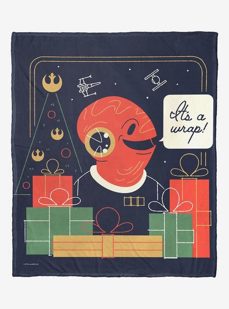 Star Wars It’s A Wrap Silk Touch Throw Blanket | Hot Topic