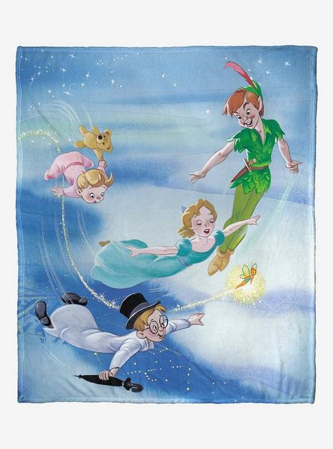 Disney Peter Pan Golden Book Peter Throw Blanket | BoxLunch