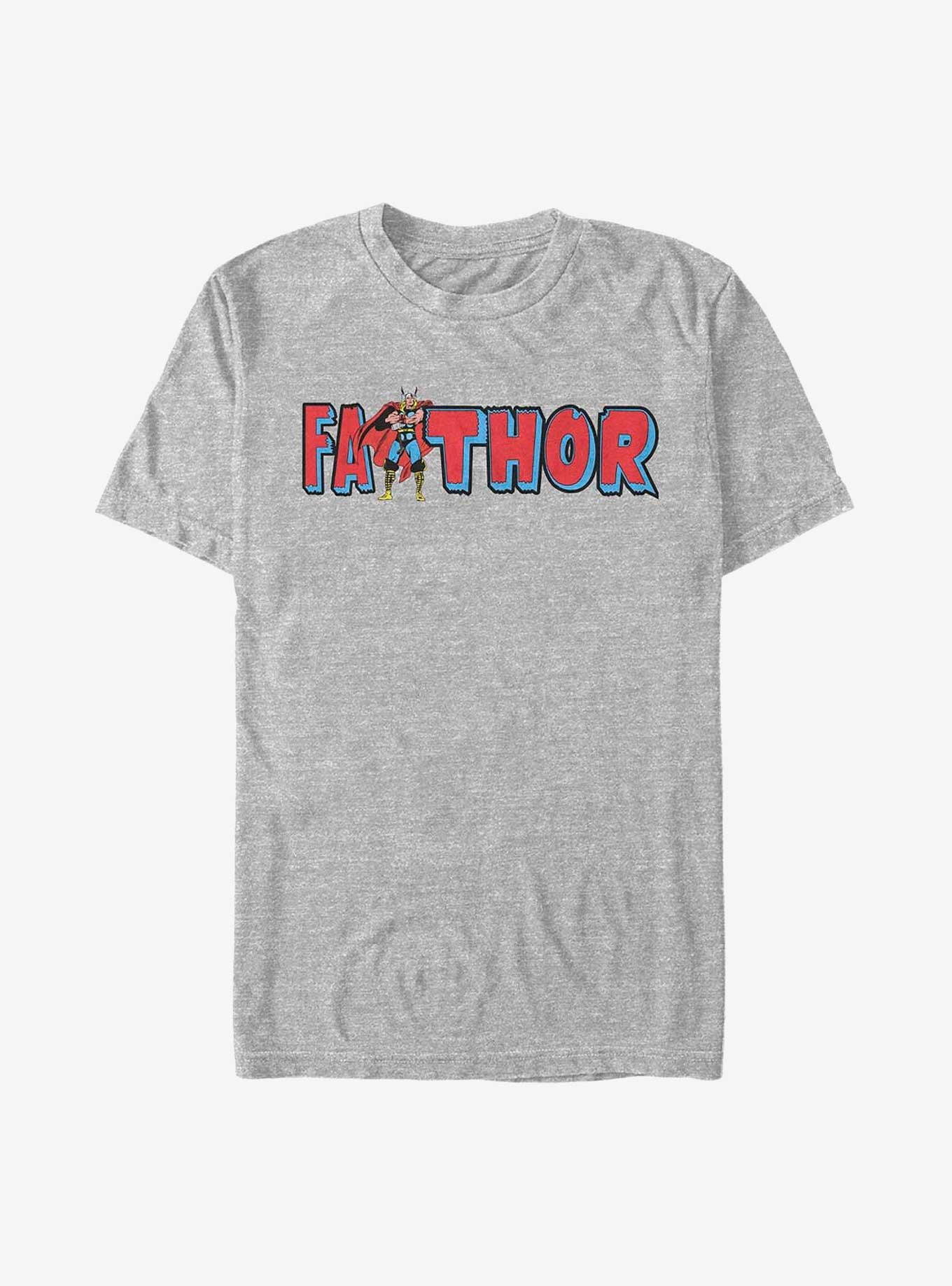 Marvel Thor Fa-Thor T-Shirt - GREY | Hot Topic