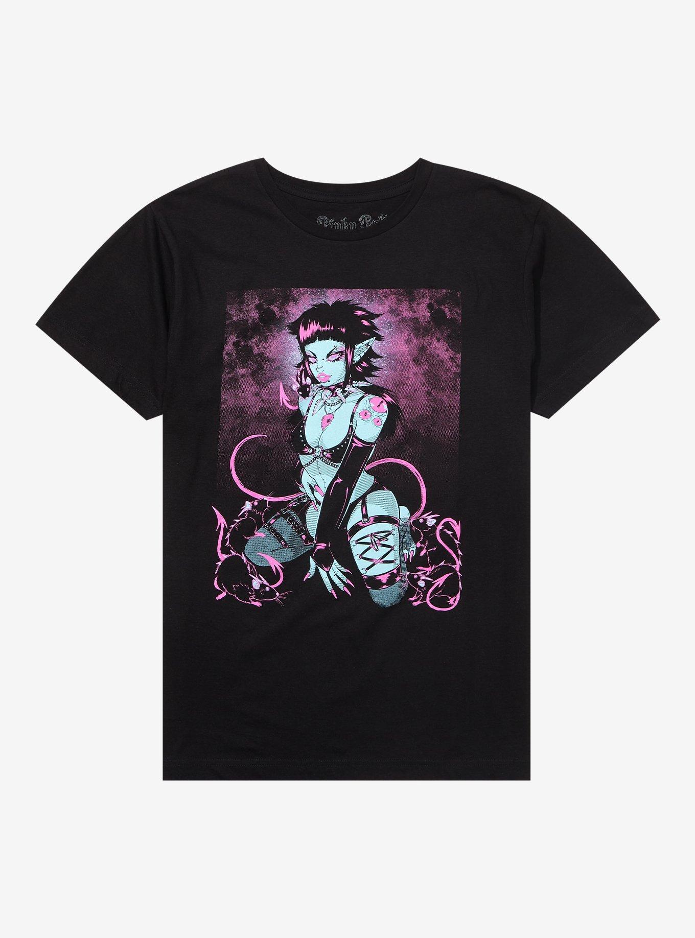 Rat Girl T-Shirt By Pinku Kult | Hot Topic